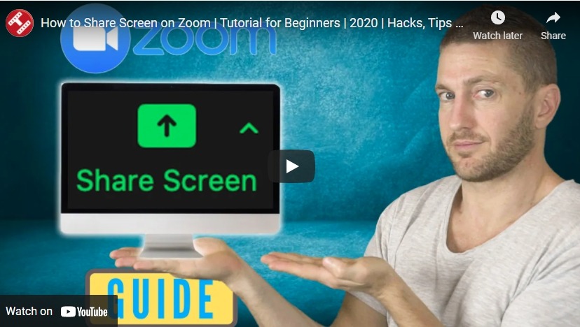 Zoom Screen Sharing Video - Kiawah Island Photography Club